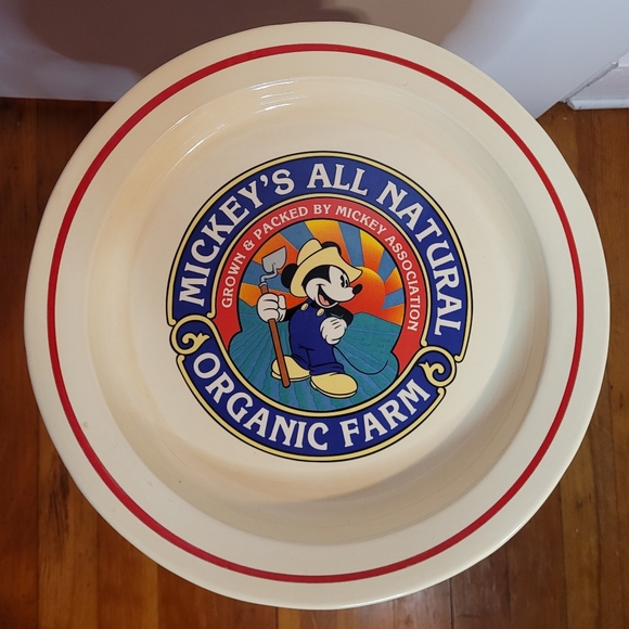 Disney | Dining | Disney Mickey Mouse Organic Farm Ceramic Plate ...